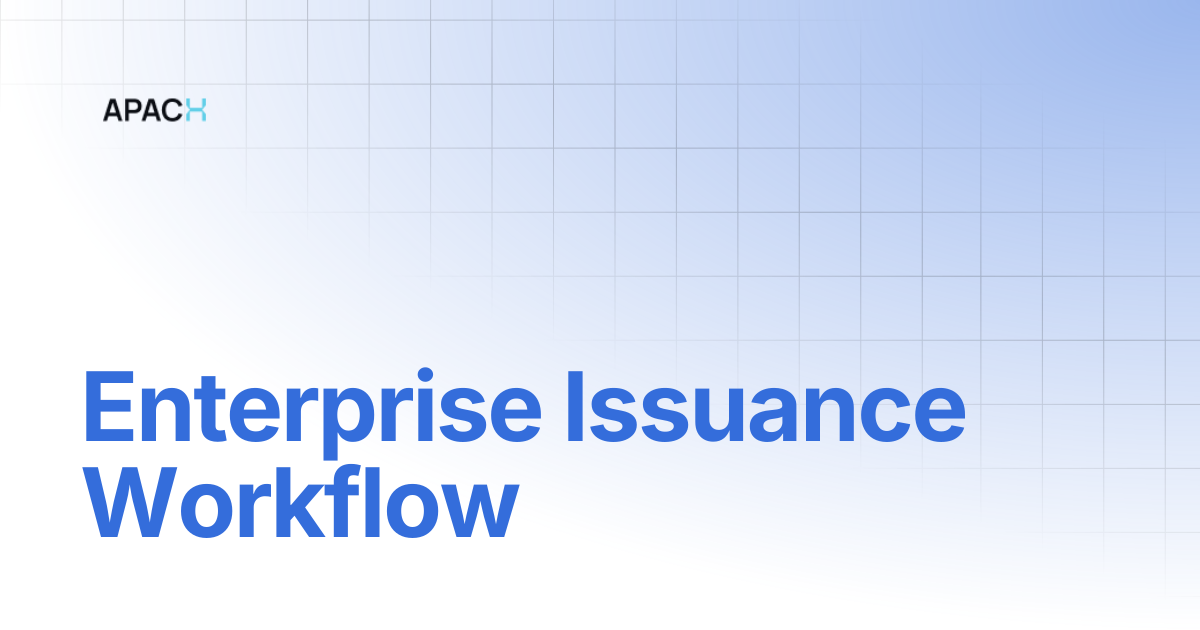 Enterprise Issuance Workflow | PowerCard | Documentation